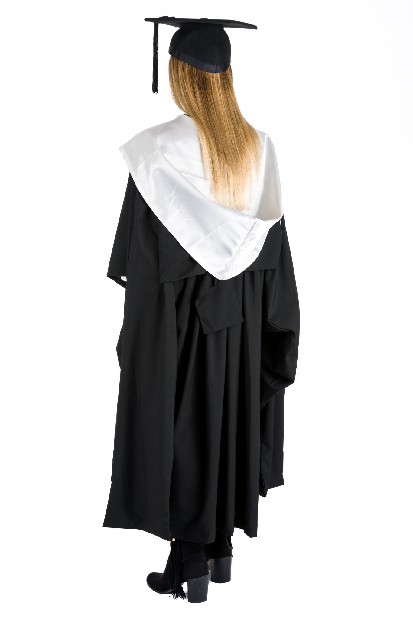 Masters Graduation Hood Fully Lined Pearl White Academic Dress | The ...