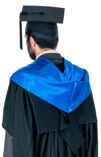 UNIVERSITY OF QUEENSLAND Masters Hood Empire Blue For Graduation | The ...