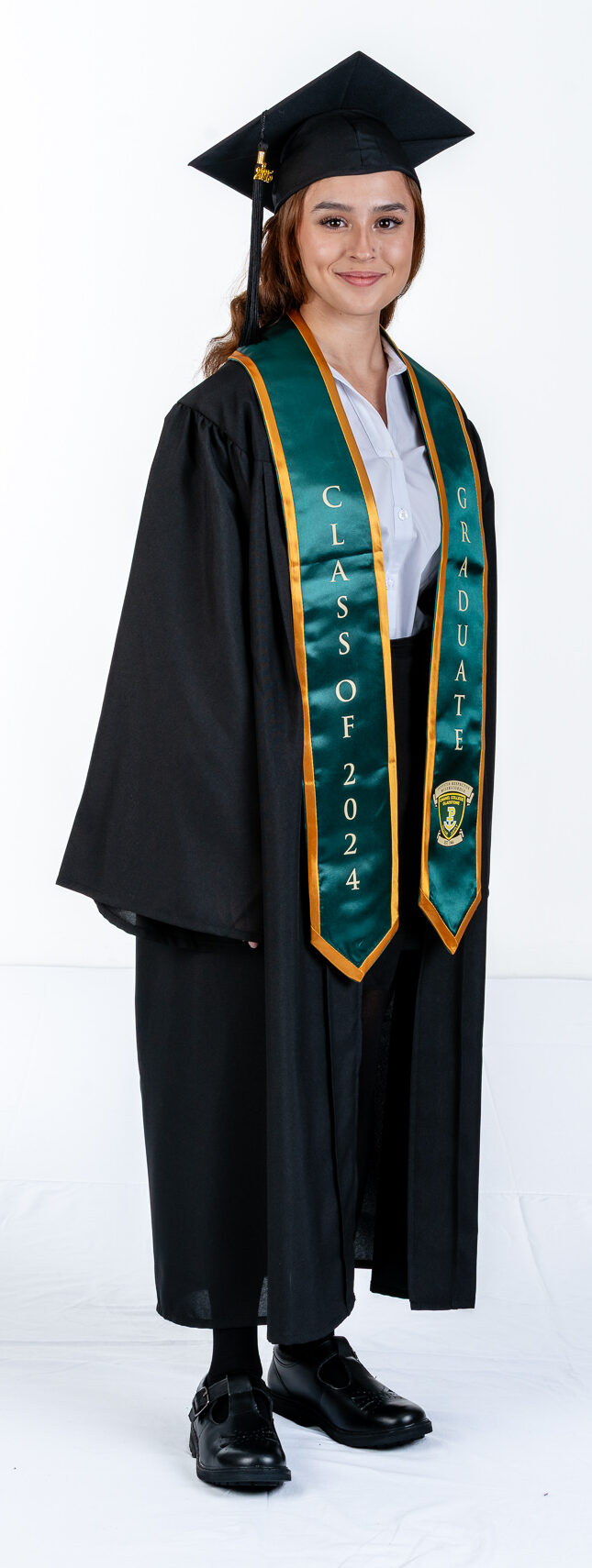 GRADUATION STOLES Two Colour, V EdgeHigh School to Adult | The Gown Chick